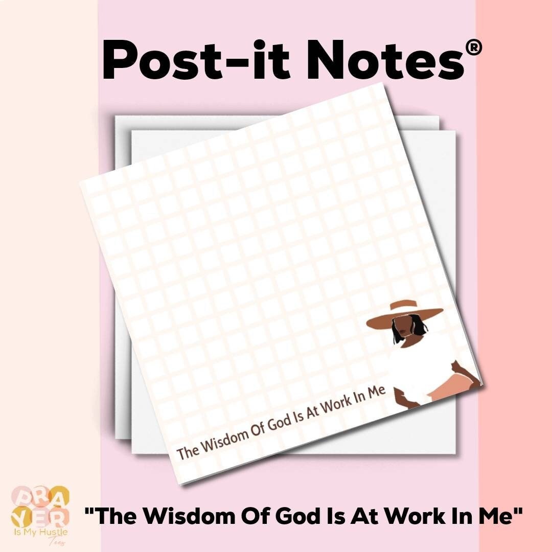Sticky Notes | the Wisdom of God is at Work in Me - Post-it Notes ...