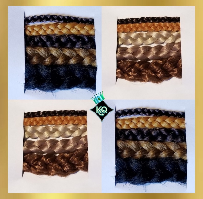 Sample Braids for Nu'bien Tribal Tubes (ntts)™ African American Royalty ...
