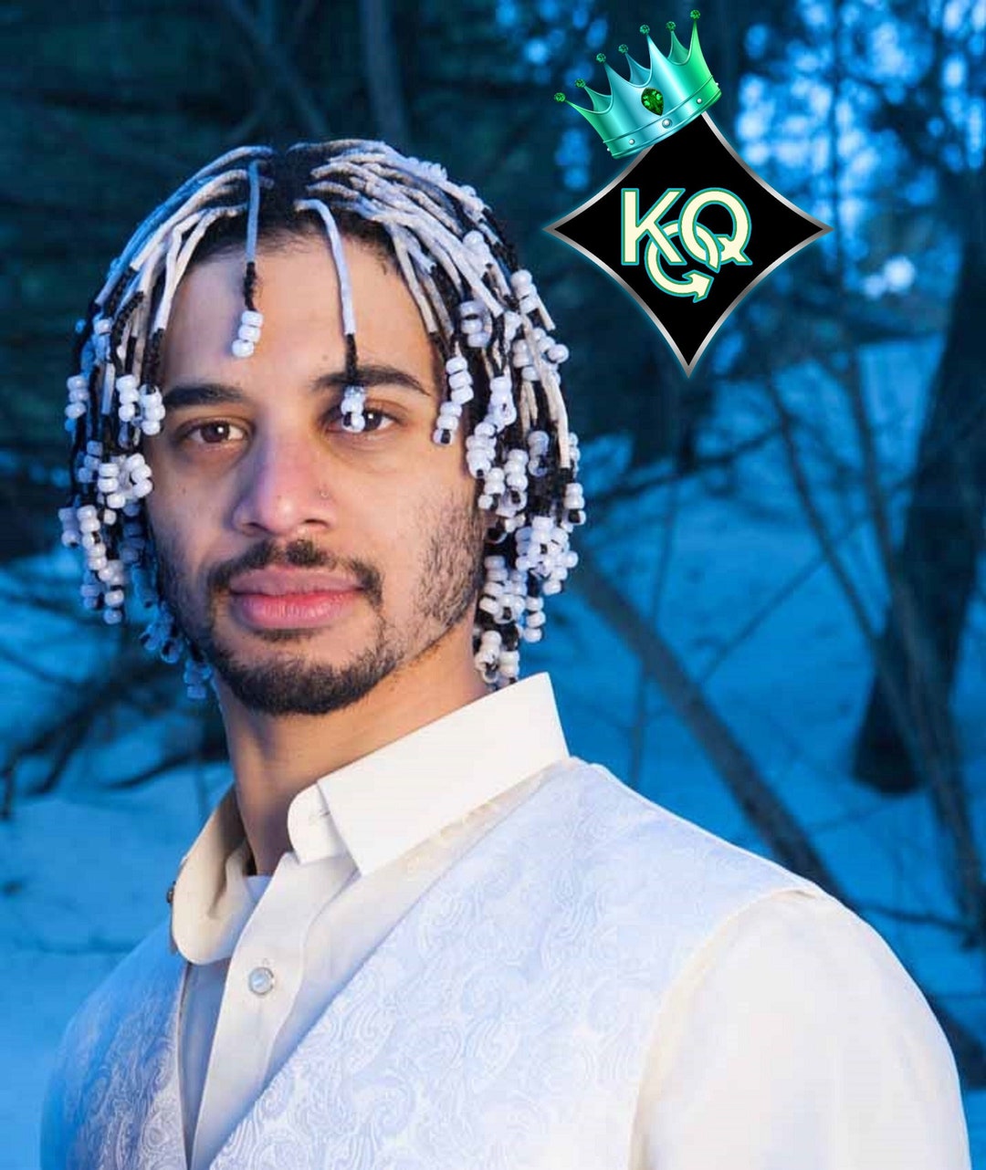 30-60 Loc Hair Wraps, Braid Loc Twist Jewelry, Loc Cuff, Dread Bead Set ...