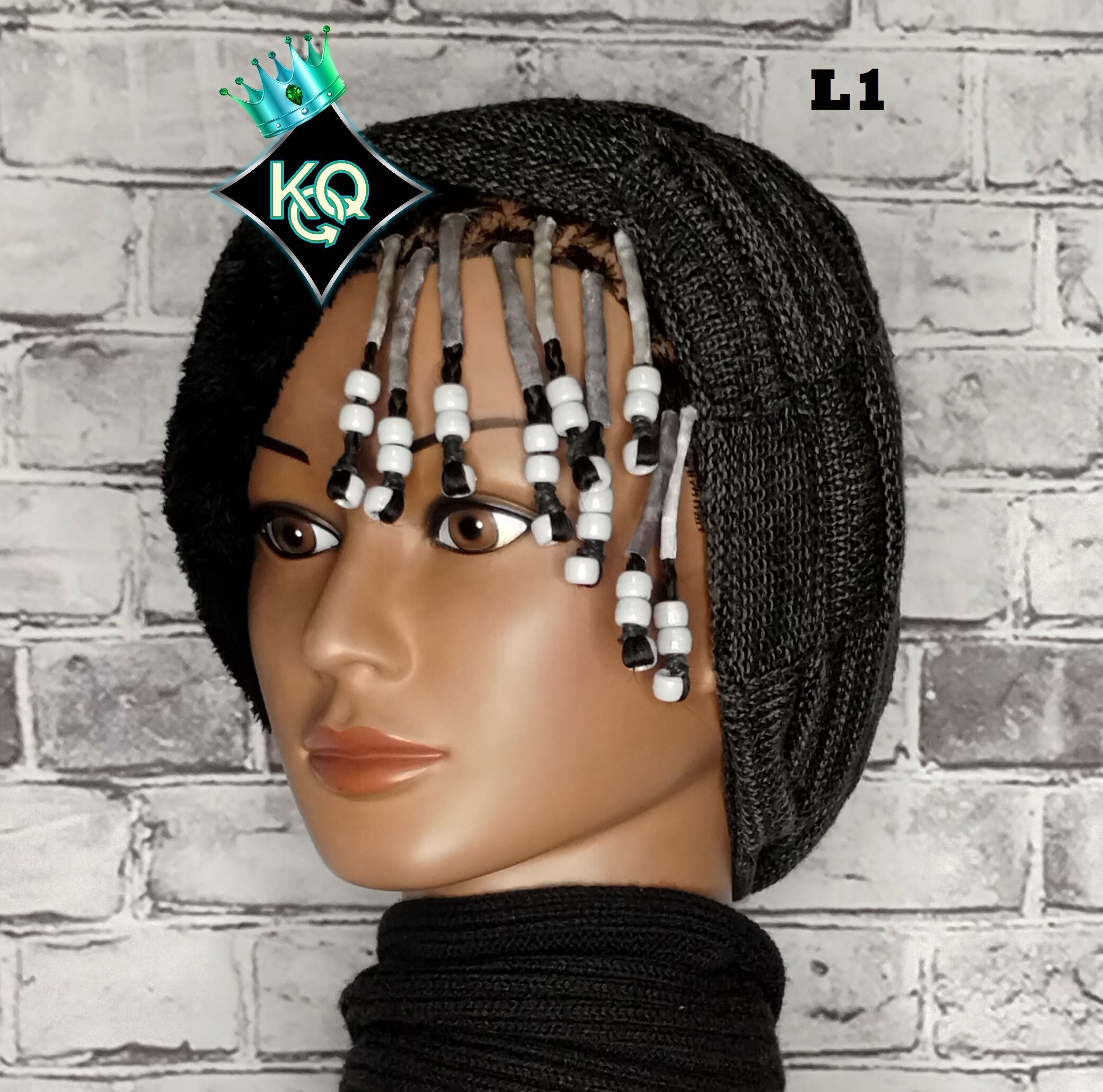 Zinc Satin Hair Locs, Loc Jewelry Black Owned, Loc Hair Wraps, Braid ...