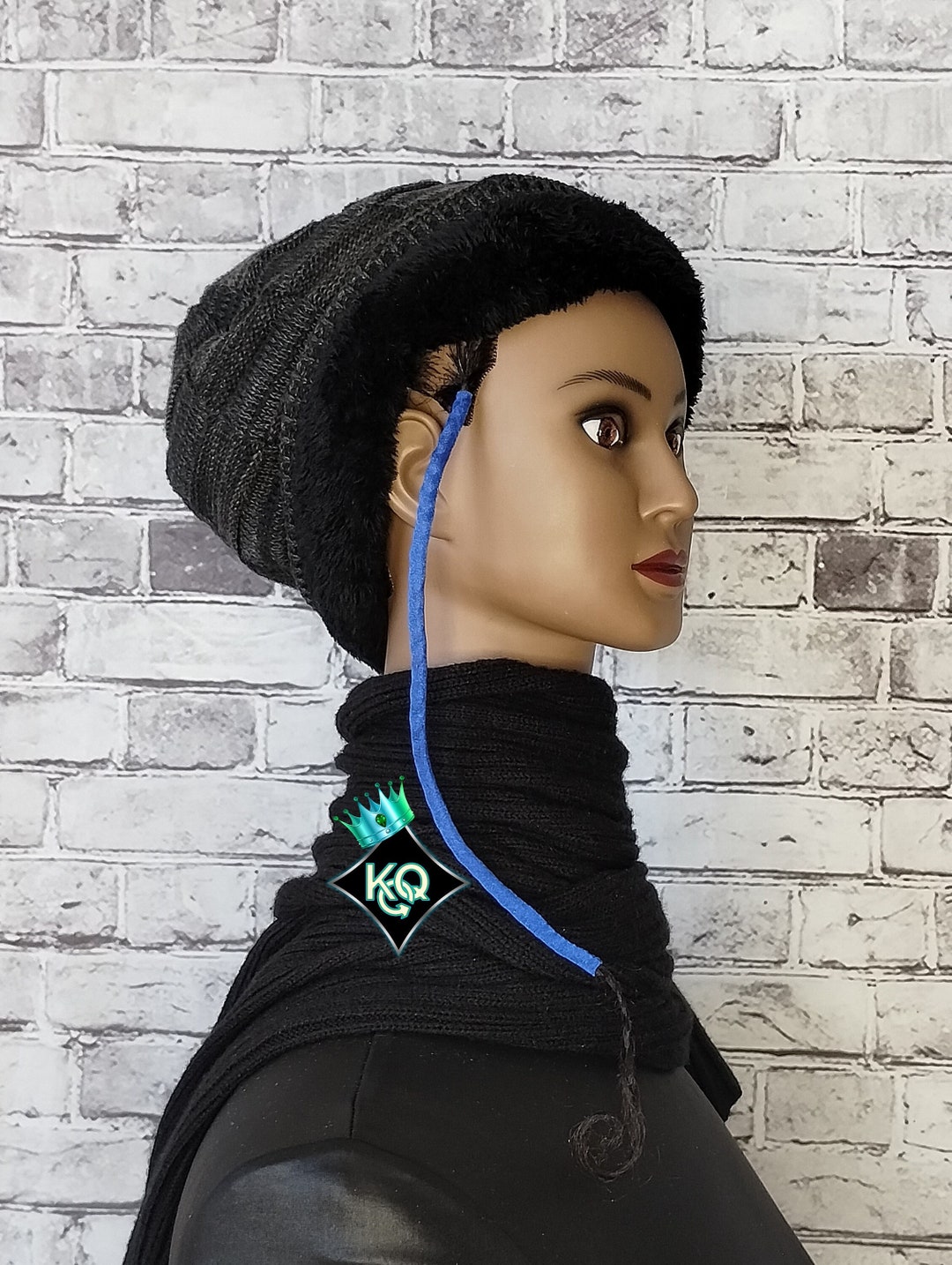 Sapphire Braid Tube - Bead for Dreadlocks and Braids - Loc Charm ...