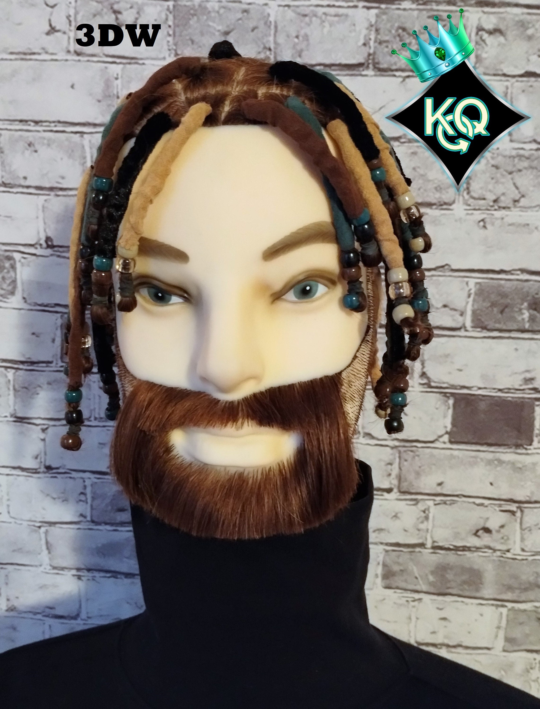 32 Removable Hair Wraps - Rasta Dreadloc Jewelry - Loc Twist Braid ...