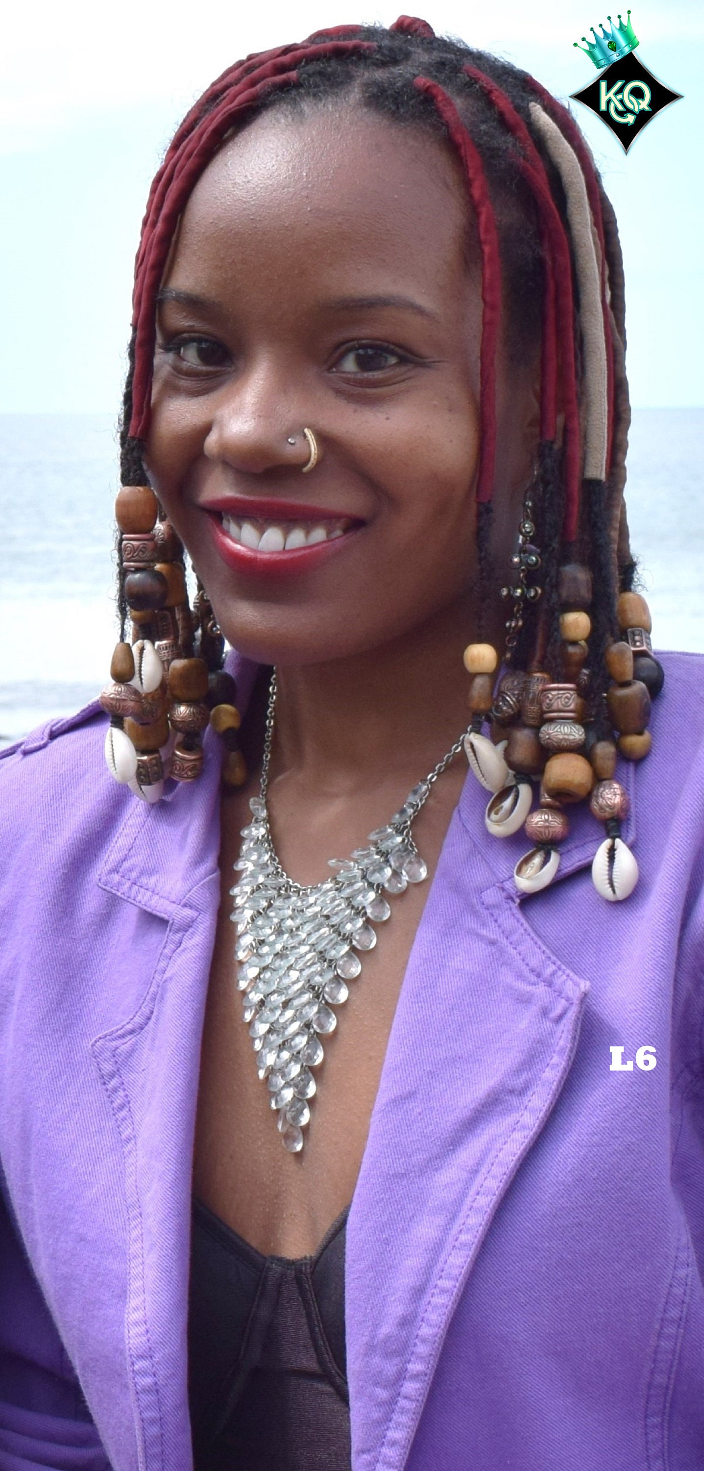 30 Fairy Locks - Loc Cuffs - Wrapped Dread Beads - Dreadlock Hair ...