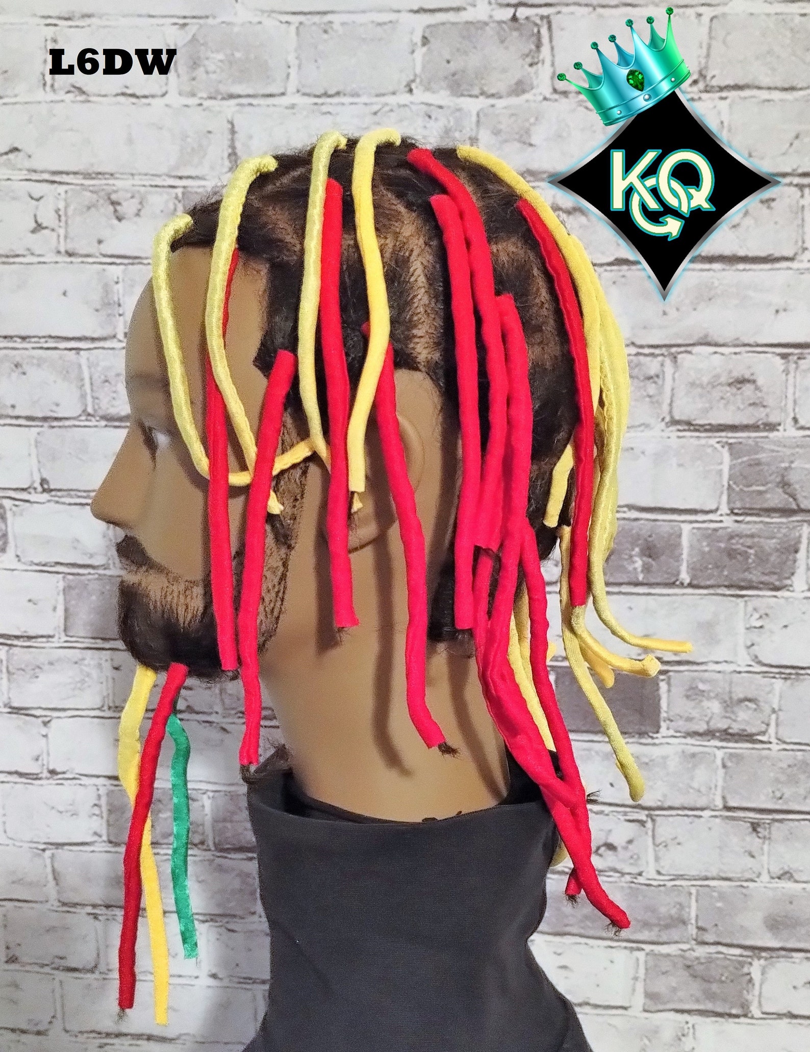 30 Fabric Hair Forms – Rasta Dreadloc - Loc Charms – Loc Forms – Crown ...
