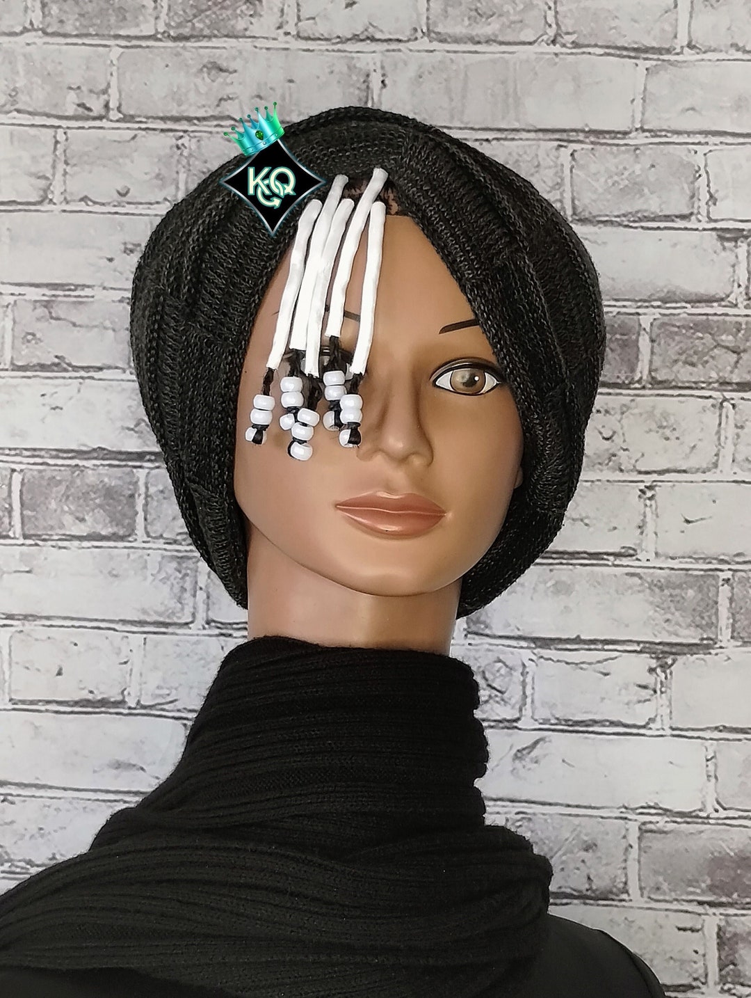 Opal Satin Hair Locs, Loc Jewelry Black Owned, Loc Hair Wraps, Braid ...