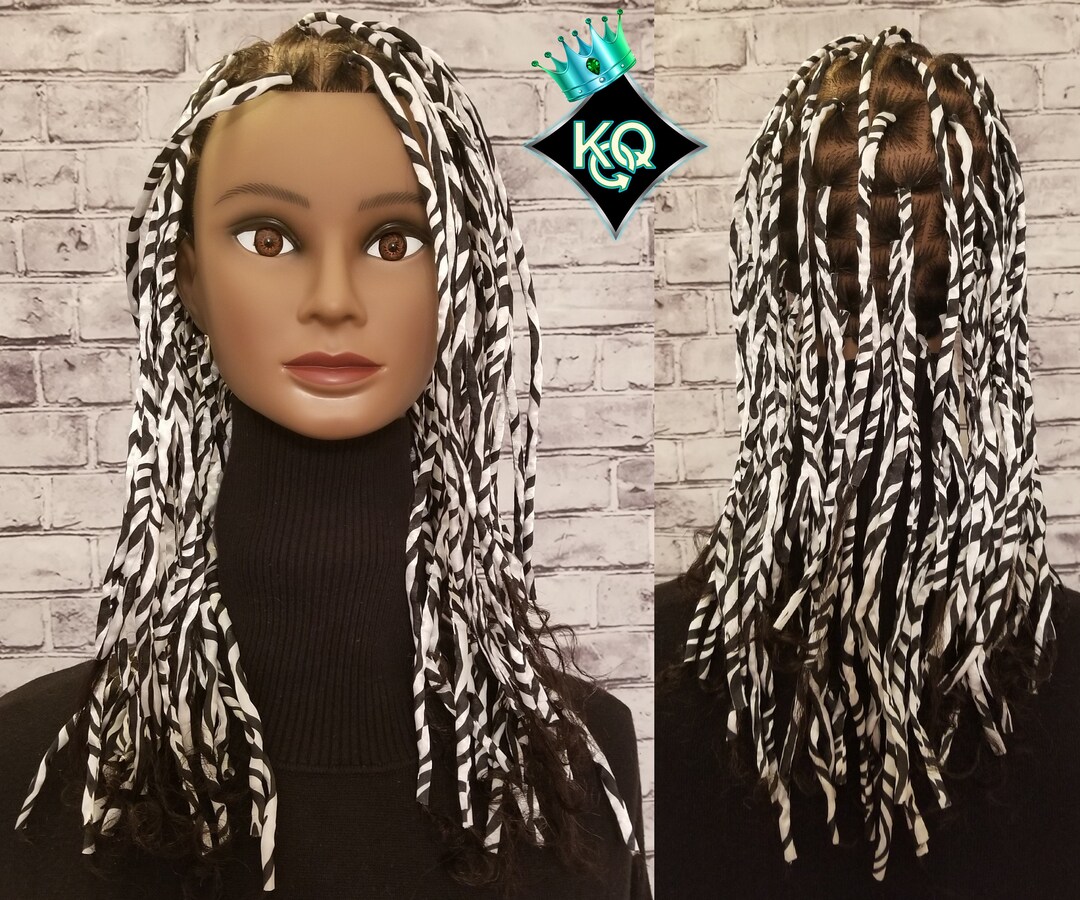 Satin Hair Locs Loc Jewelry Black Owned Loc Hair Wrap Braid Bling Braid ...