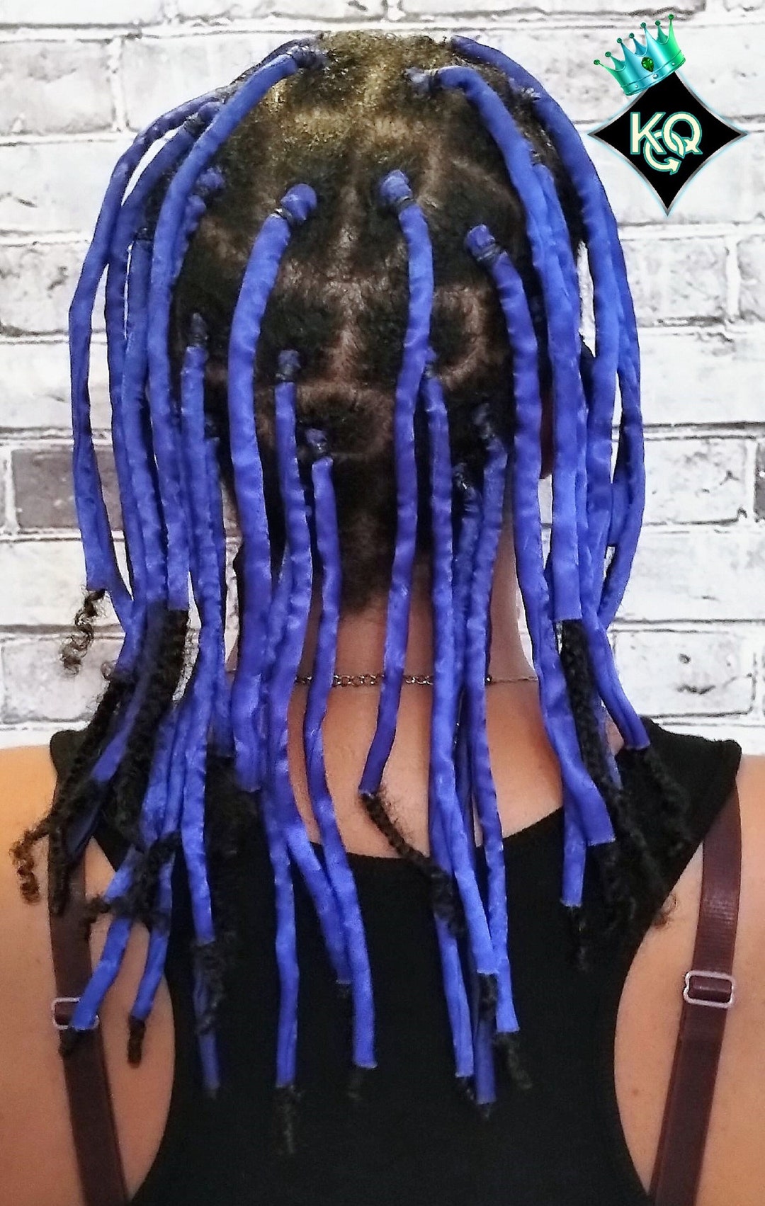30 Satin Hair Locs - Braid Jewelry Black Owned - Loc Hair Wrap - Braid ...
