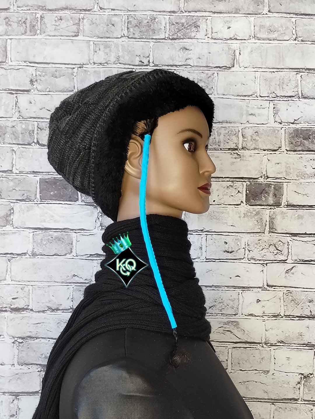 Larimar Stretchy Fabric Loc Tube - Length Retention - Long Hair Care ...