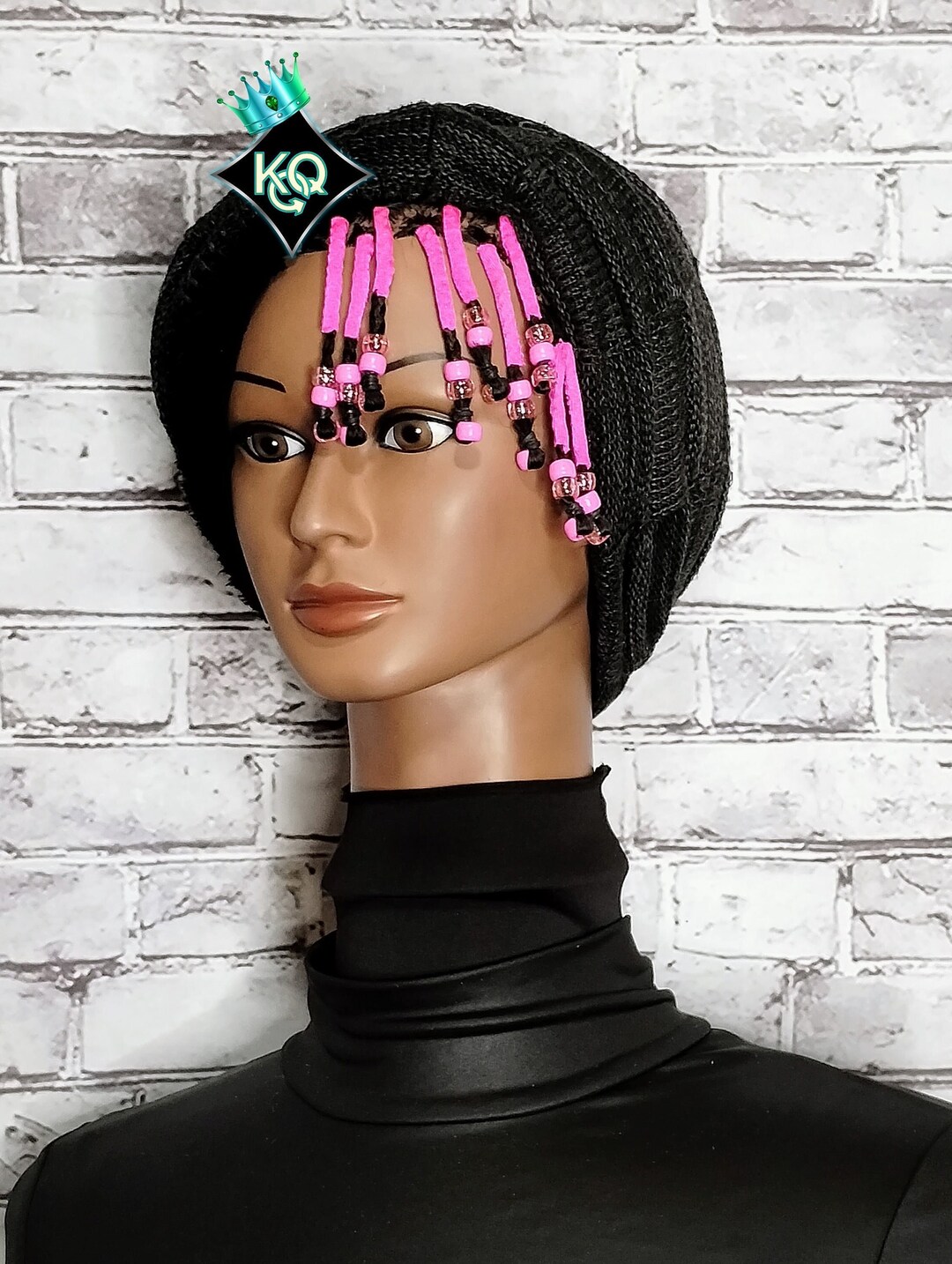 Mini Loc Jewelry Colorful Dread Wraps Small Loc Beads Boho Hippie Fairy ...