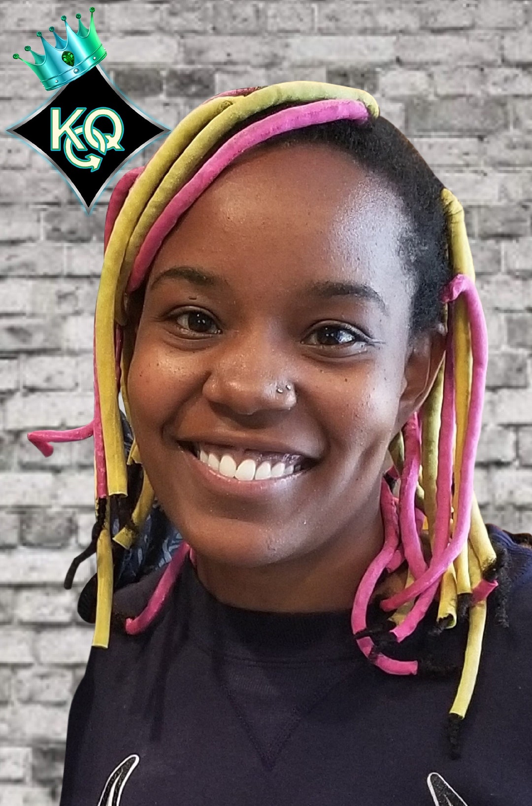 30 Loc Cuffs - Pink Dread Beads - Fairy Locks, Soft Hair Braid Jewelry ...