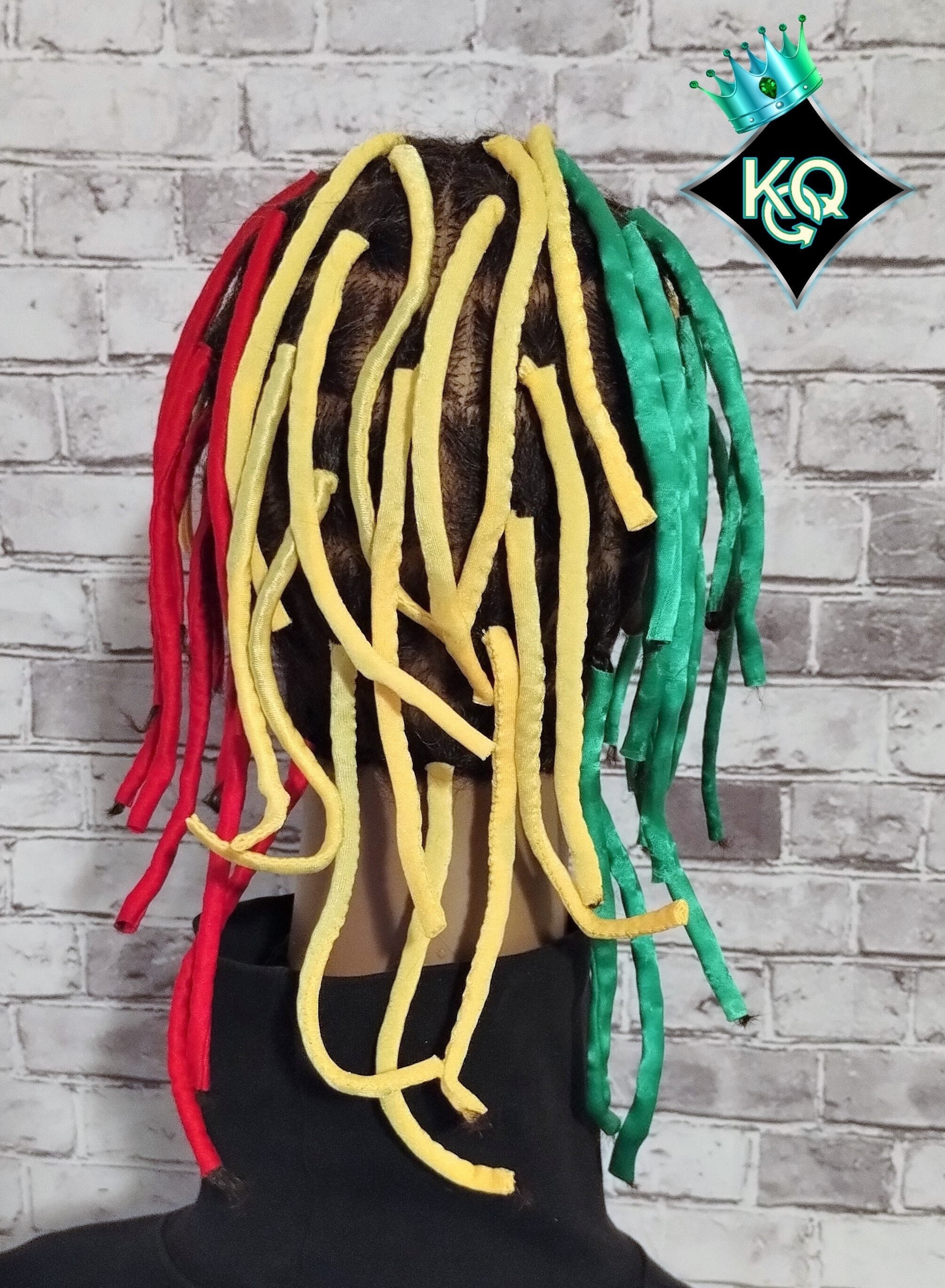 30 Fabric Hair Tubes – Rasta Dreadloc Jewelry - Loc Charms – Loc Tubes ...