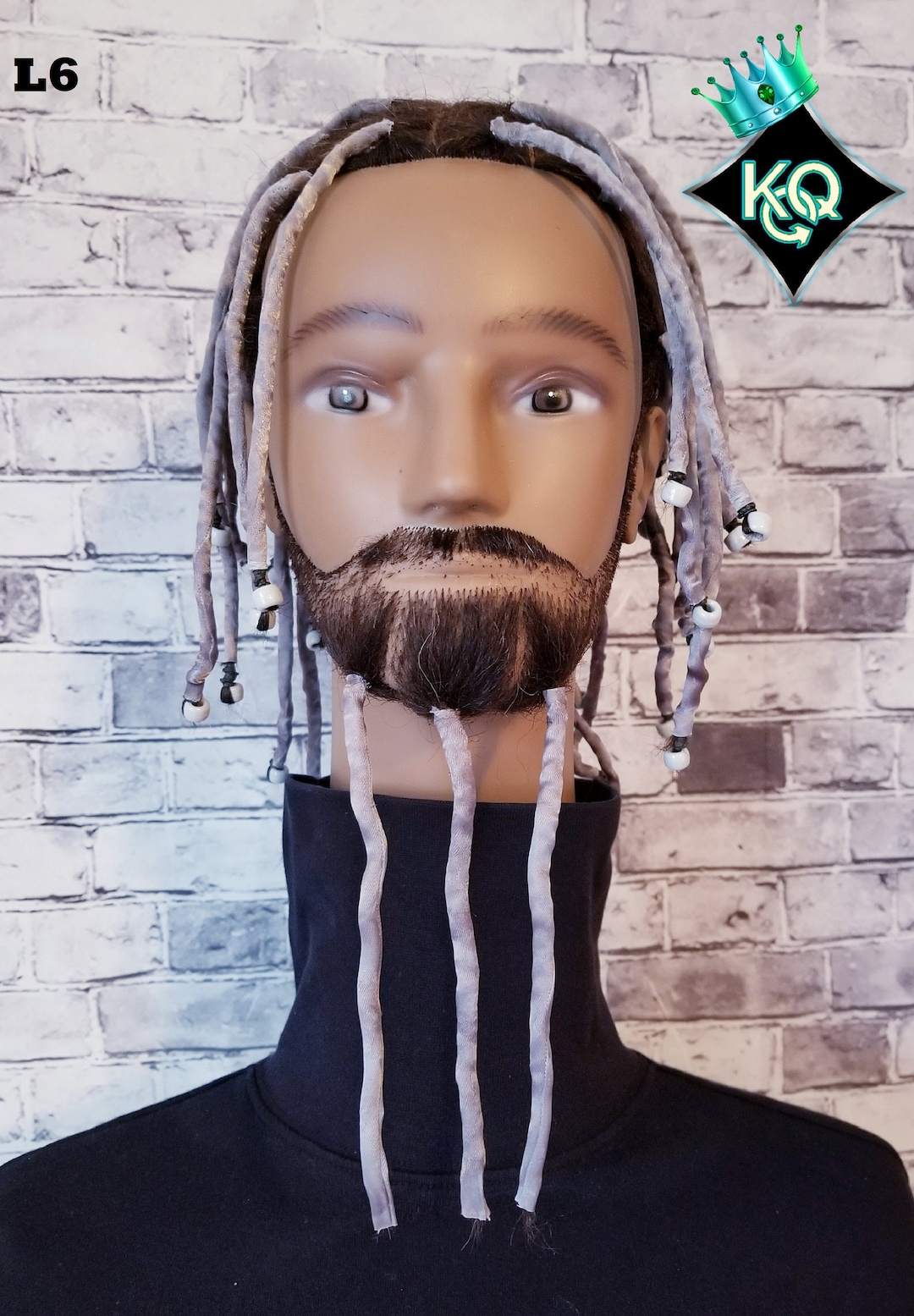 30 Satin Hair Locs - Braid Jewelry Black Owned - Loc Hair Wrap - Braid ...