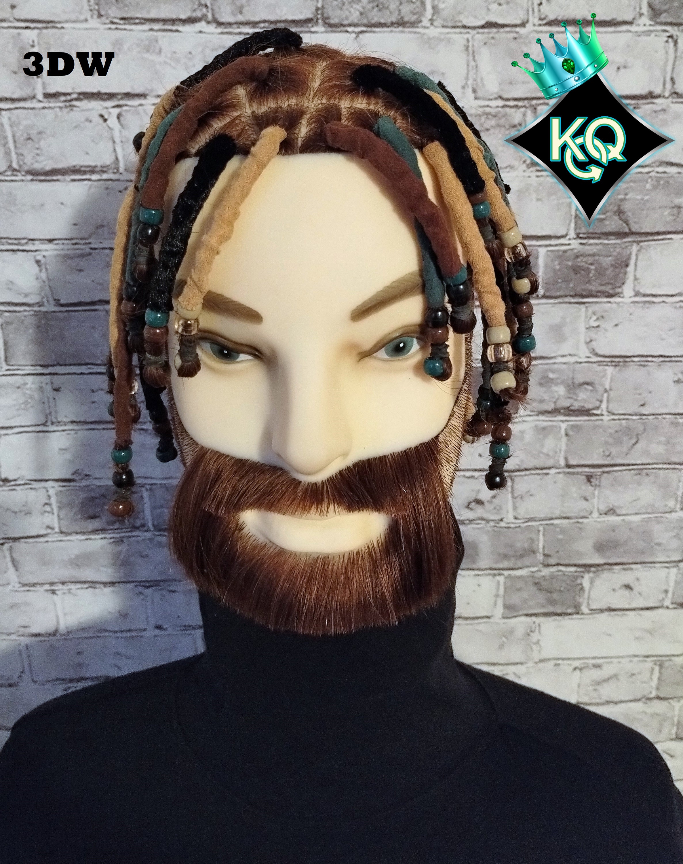 32 Removable Hair Wraps - Rasta Dreadloc Jewelry - Loc Twist Braid ...