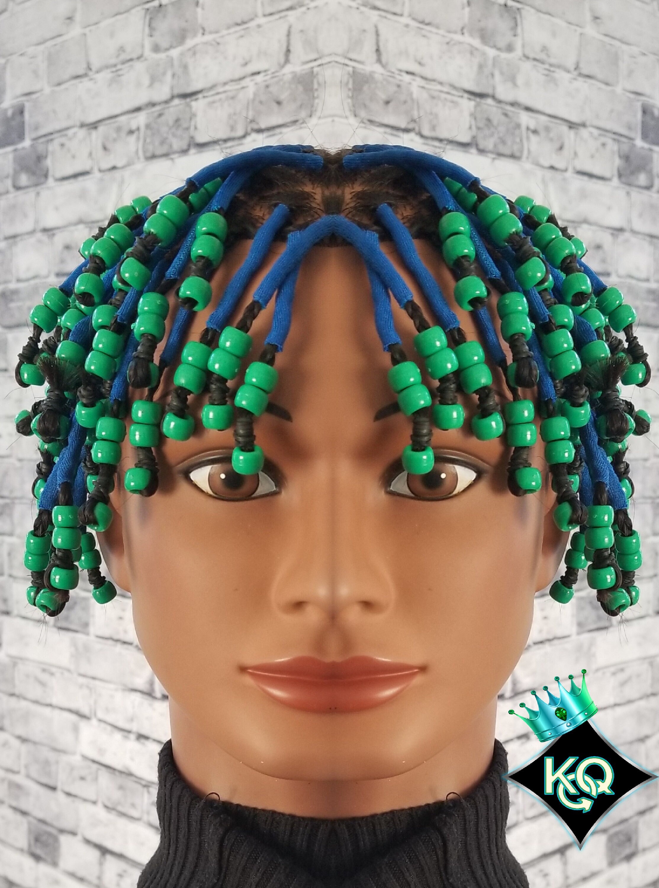 30-60 Loc Hair Wraps, Braid Loc Twist Jewelry, Loc Cuff, Dread Bead Set ...