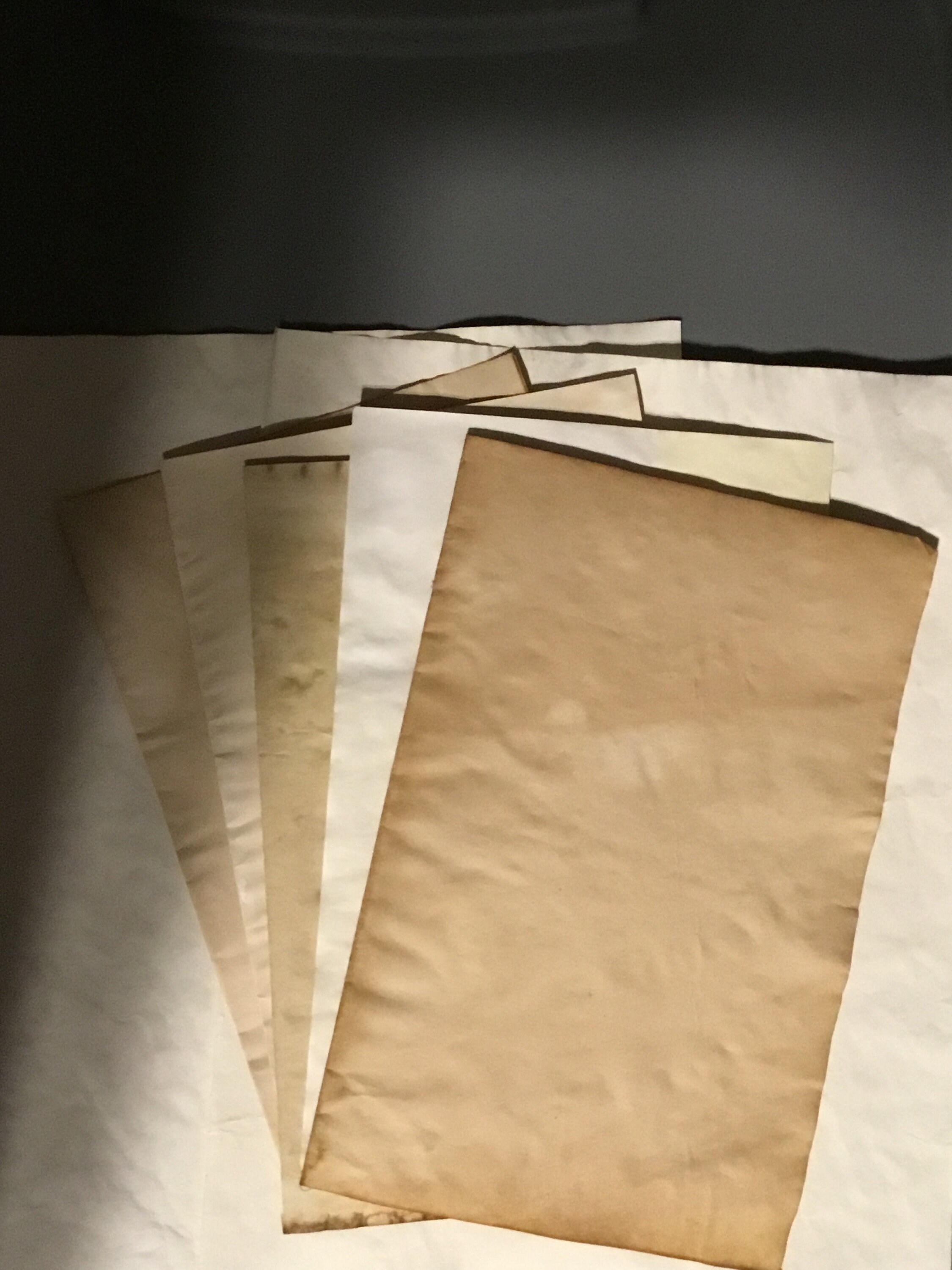 Coffee/tea Dyed Papers/junk Journal Papers/collage/happy Mail/ Old ...