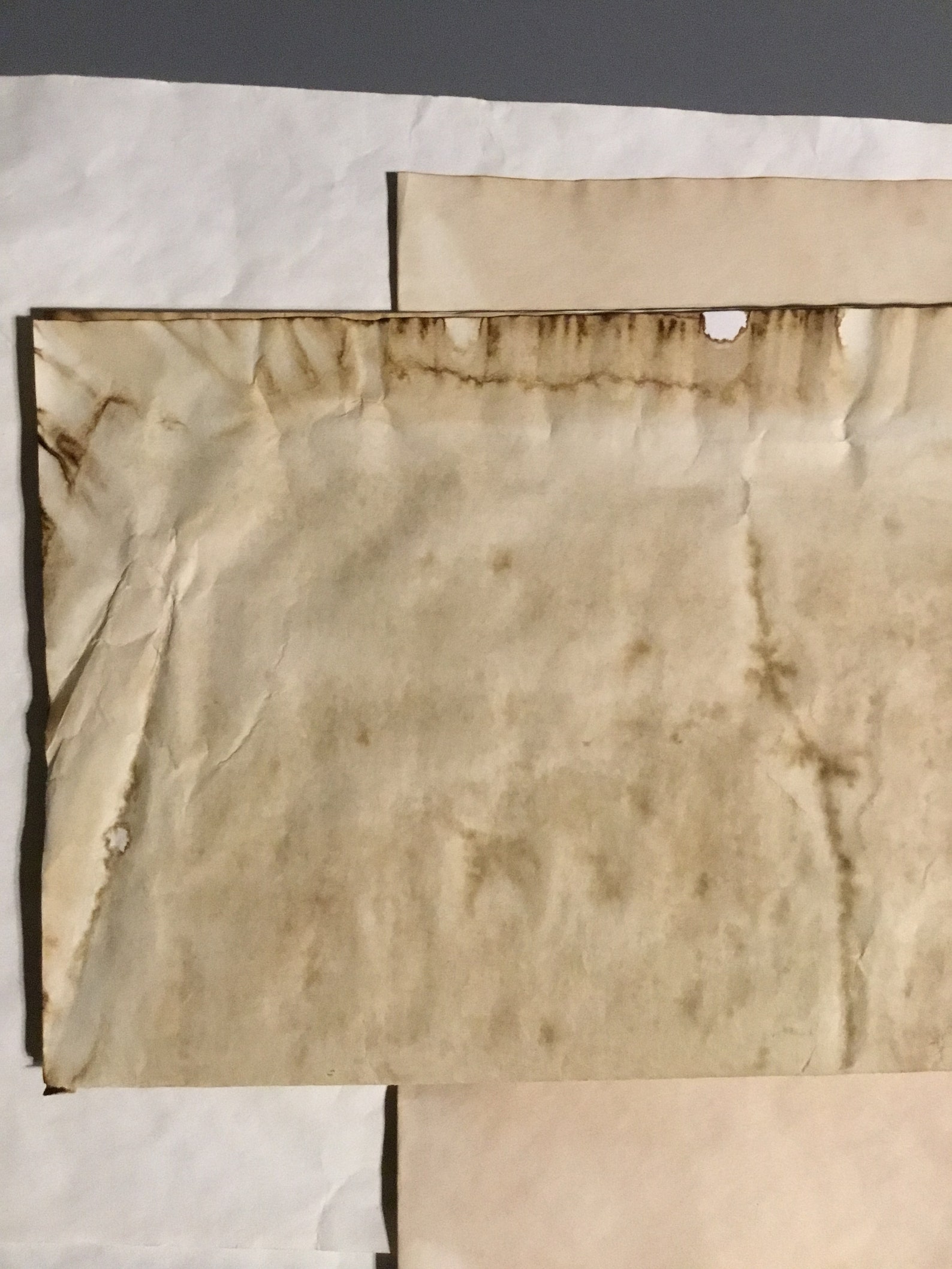 Coffee/tea Dyed Papers/junk Journal Papers/collage/happy Mail/ Old ...
