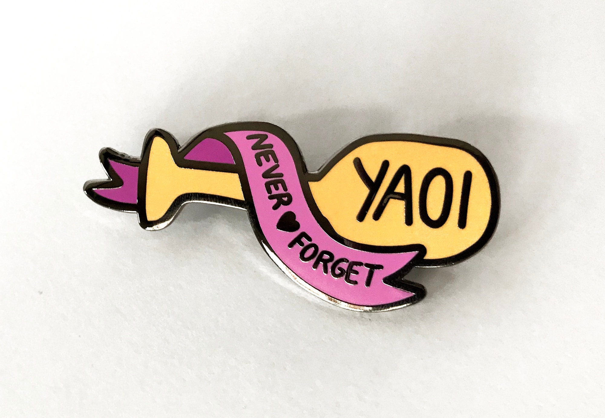 Yaoi Paddle Enamel Pin - Etsy