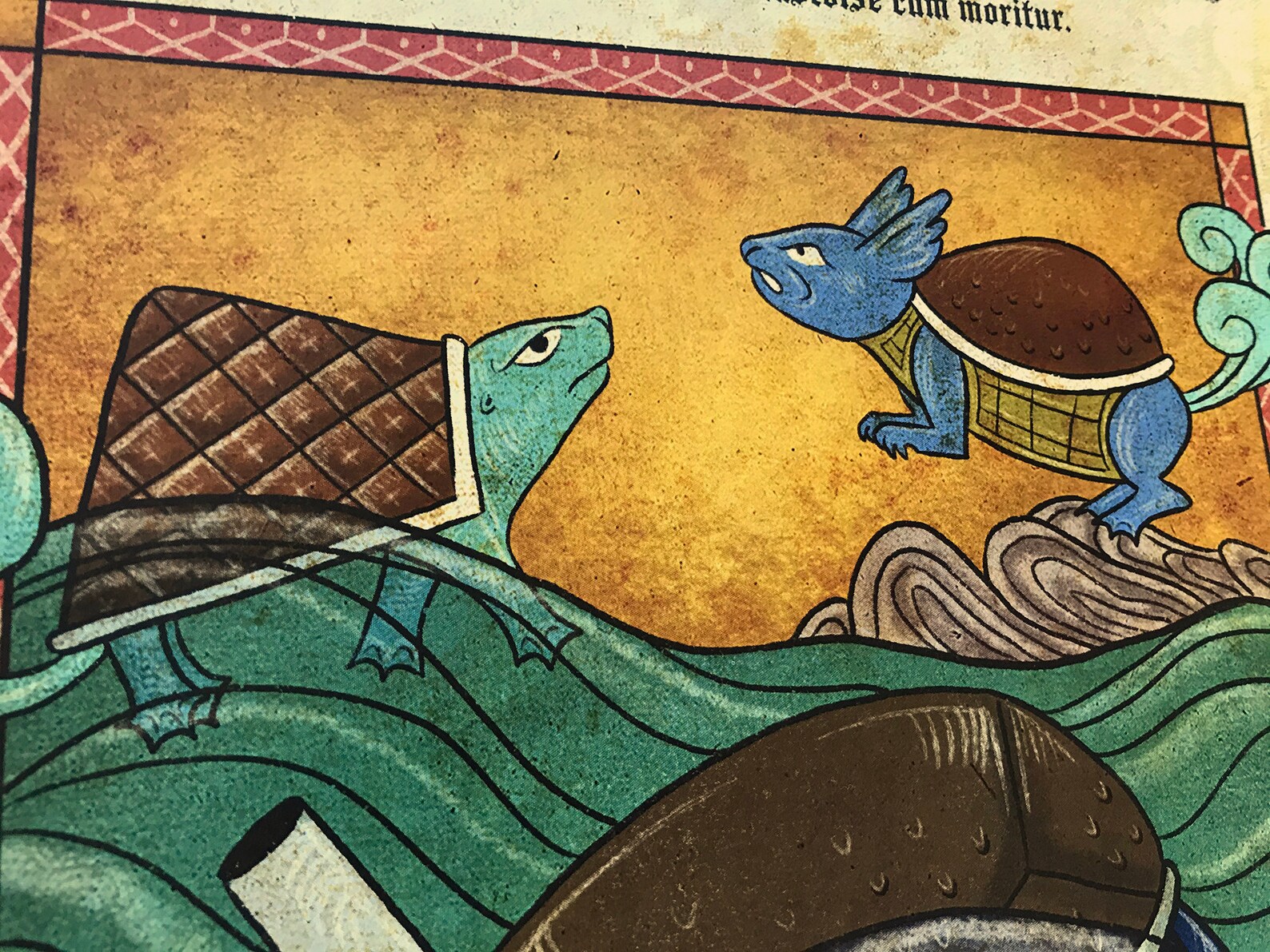 Medieval Pokemon Print 11x17 Squirtle Wartortle & - Etsy