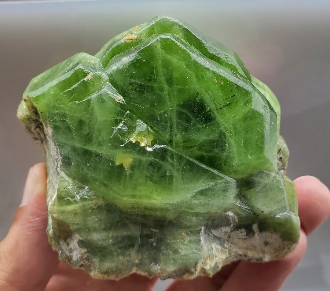 Museum Size Peridot Specimen 1585 Carat / Big Size Peridot / Large Size ...