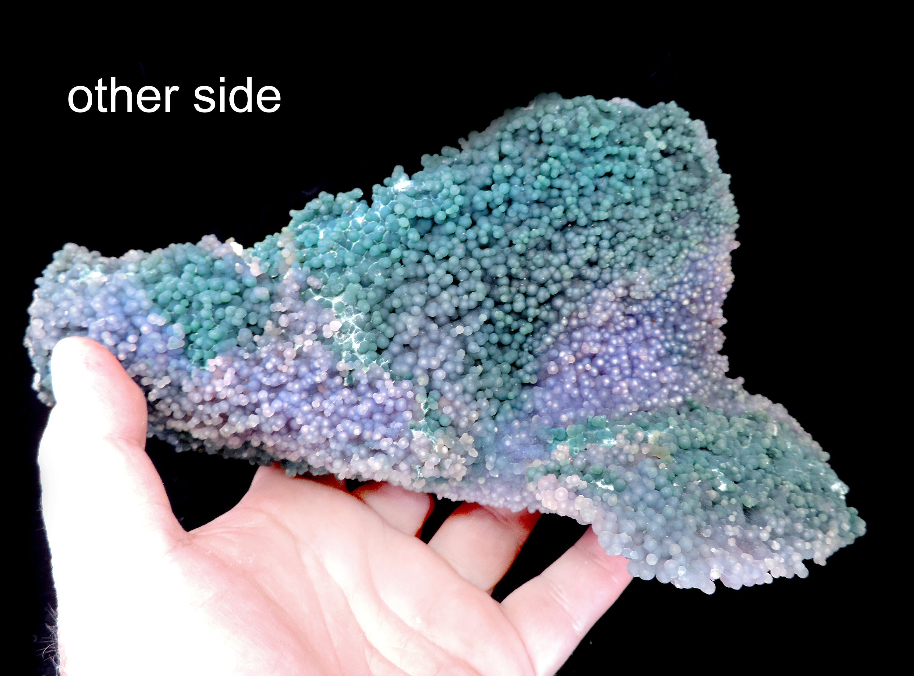 Stunning Extra Large Block of Botryoidal Purple and Green - Etsy