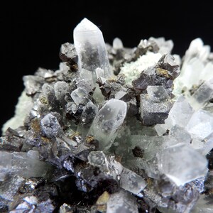 Large Cabinet Sized Block Featuring Well Formed Dark Sphalerite ...