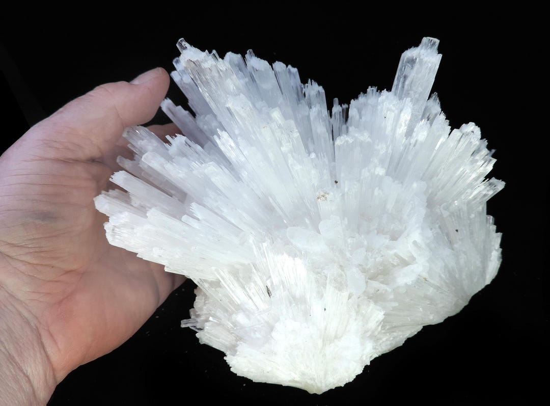 Museum Quality Extra Large Scolecite 'flower' With Radiating Needles up ...