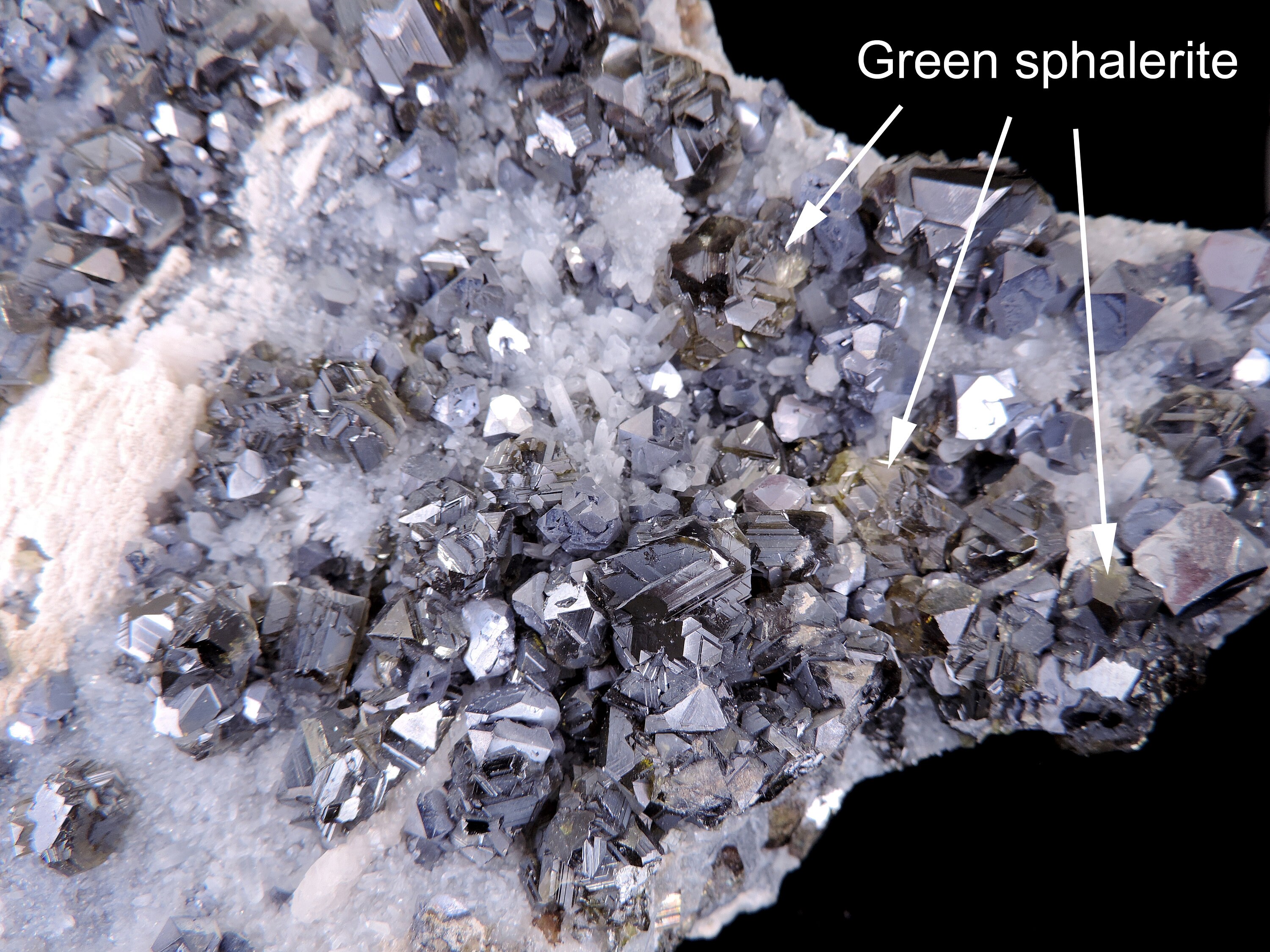 Extra Large Block Featuring Mirror Luster Galena Crystals and | Etsy