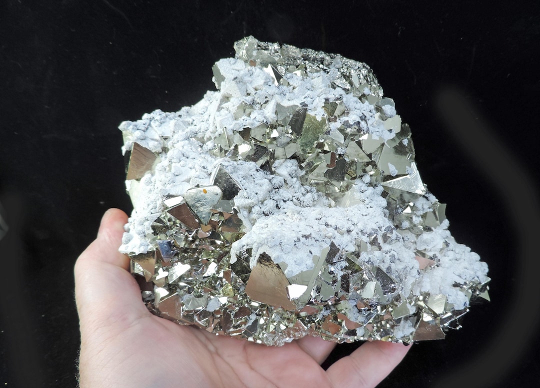 Amazing Museum Quality Extra Large Block of Lustrous Pyrite Featuring ...