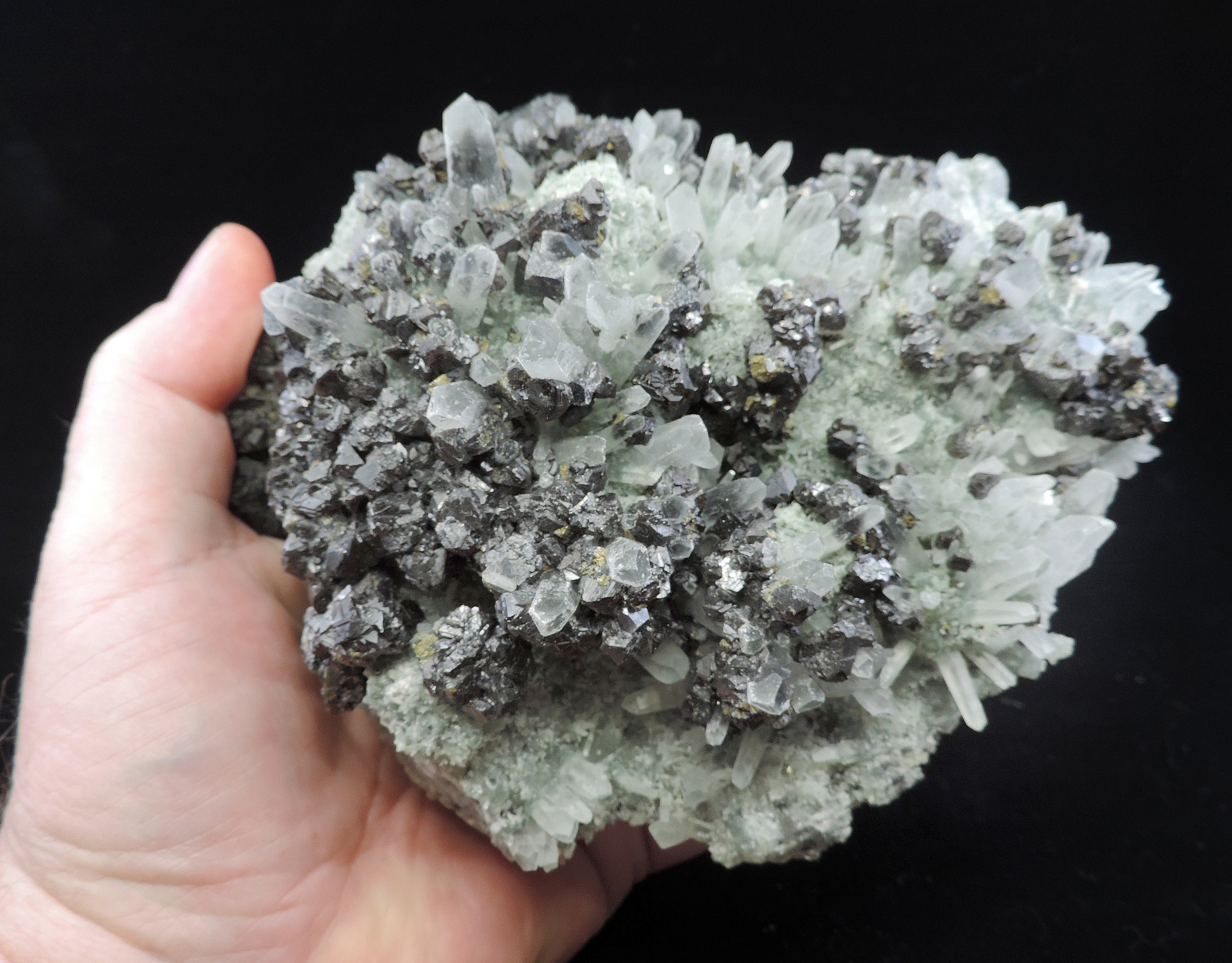 Large Cabinet Sized Block Featuring Well Formed Dark Sphalerite ...