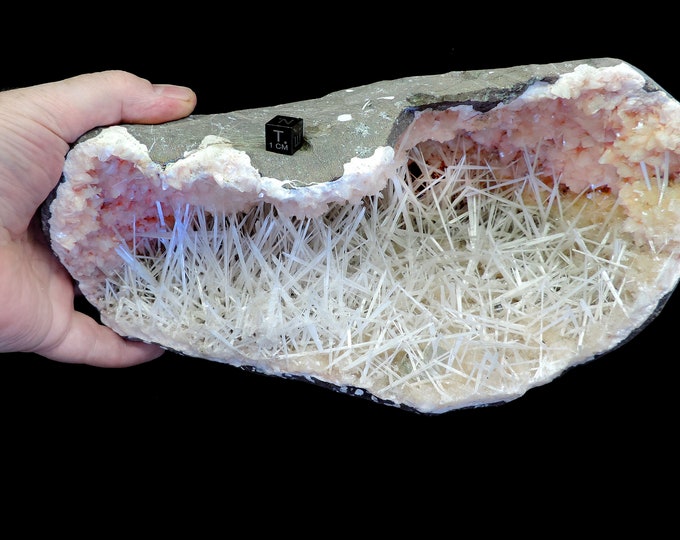 Amazing Super Large Museum Quality Basalt Geode Featuring Delicate ...