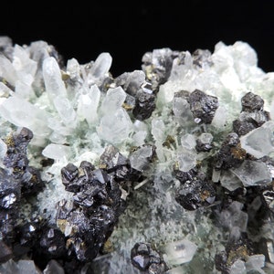 Large Cabinet Sized Block Featuring Well Formed Dark Sphalerite ...