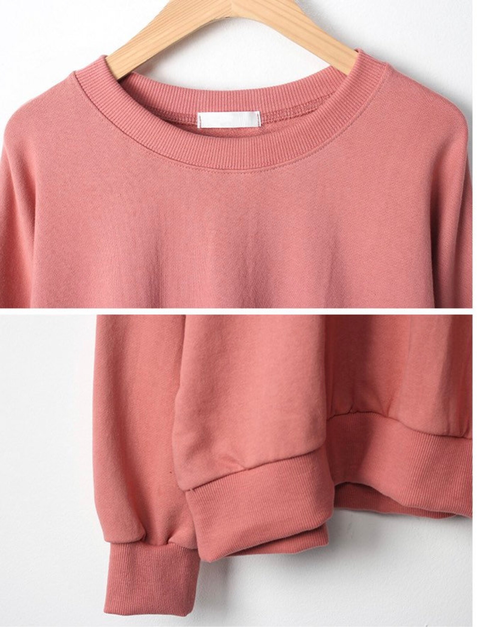 Womens Basic Simple Solid Cotton Sweatshirts for Spring - Etsy