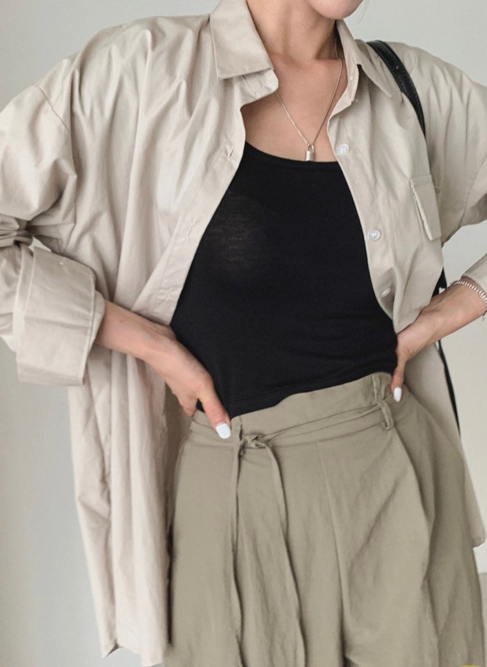 Womens Style Pocket Cotton Blouse Loose Fit Long Sleeve for - Etsy