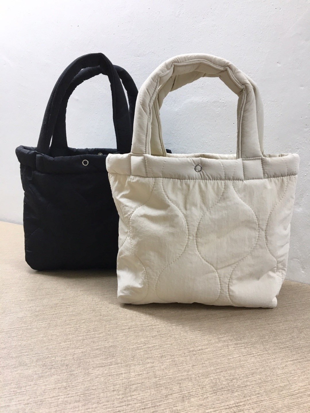 Handy Quilted Padding Sherpa Inner-lining Tote Bag - Etsy