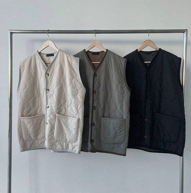 Gender-neutral Quilted Dumble Warm Vest With Big Square - Etsy