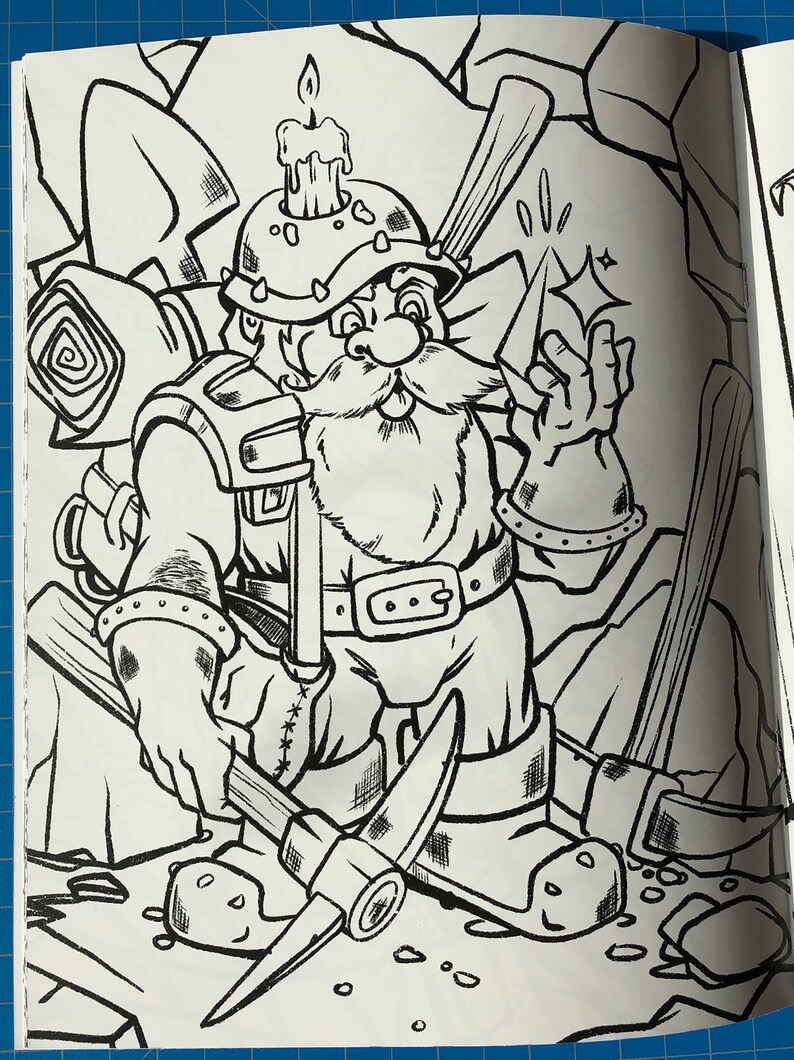 Of Myth and Legend Coloring Book - Etsy