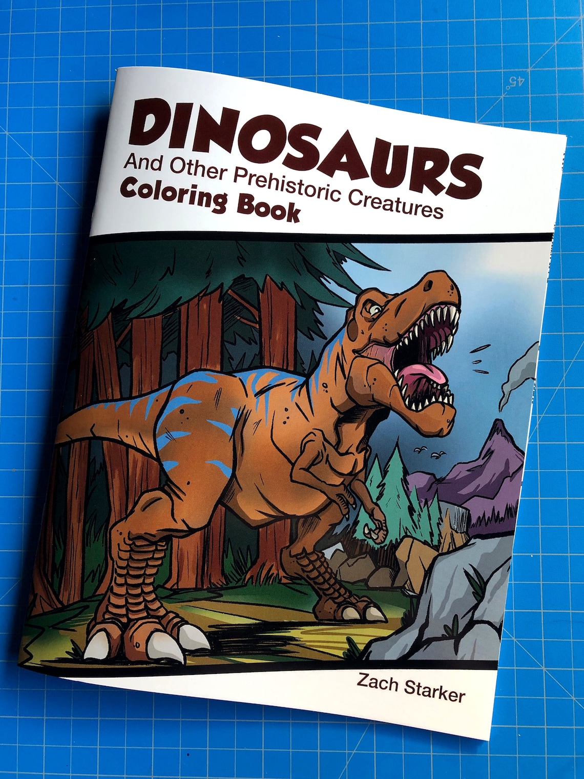 Dinosaur Coloring Book - Etsy