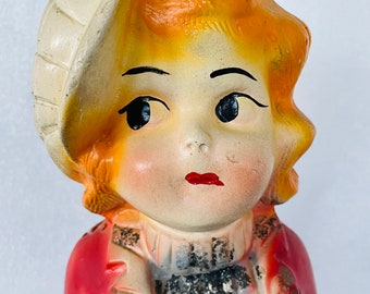 Chalkware Girl - Etsy