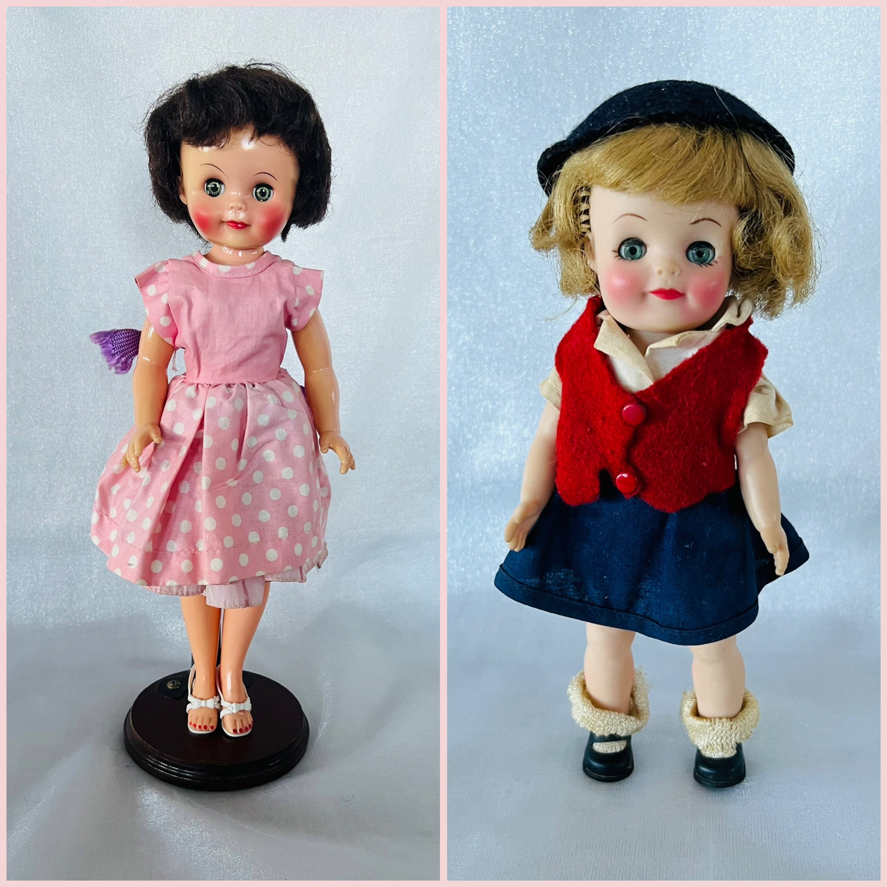 1965 Effanbee Blue Bird and Suntan Suzy - Etsy