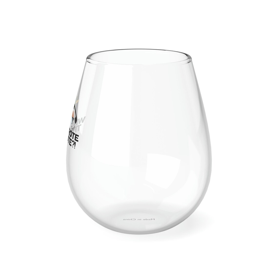 Who Wrote the Note Stemless Wine Glass, Jersey Shore Duck Phone Wine ...