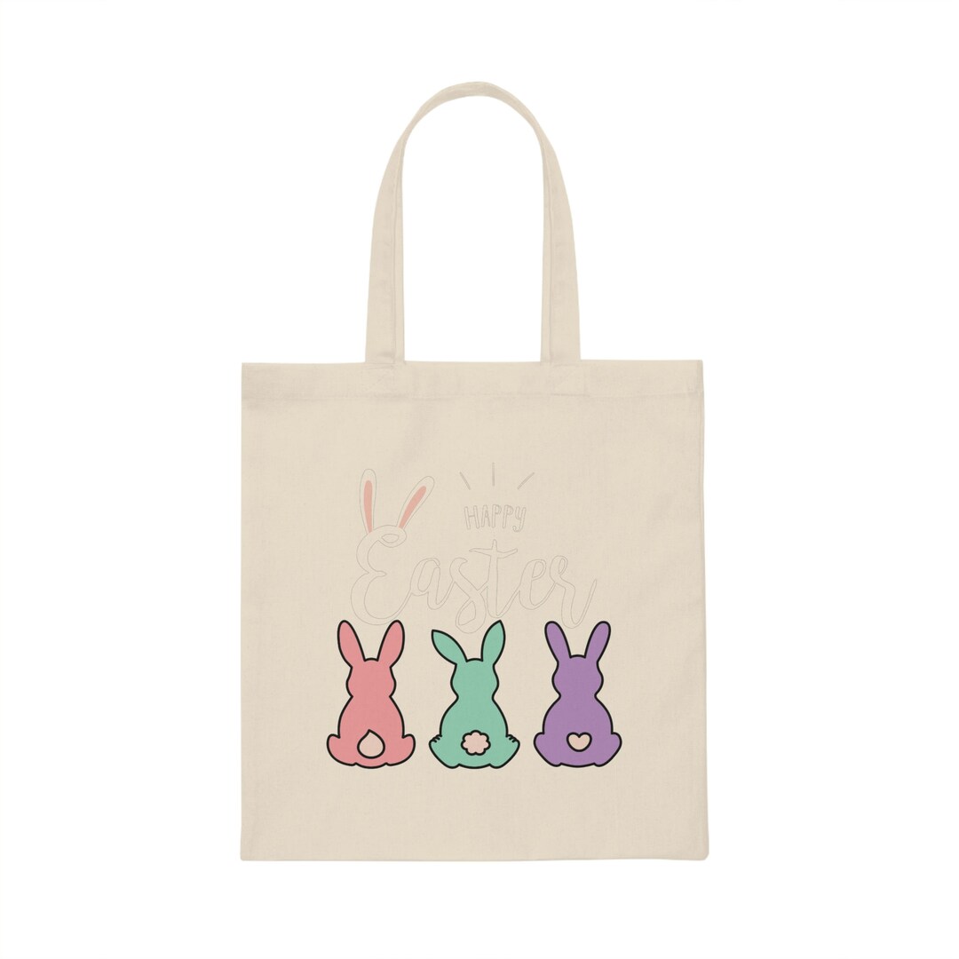 Kids Color Your Own Canvas Tote Bag, Kids Easter Art, Kids Art Craft ...