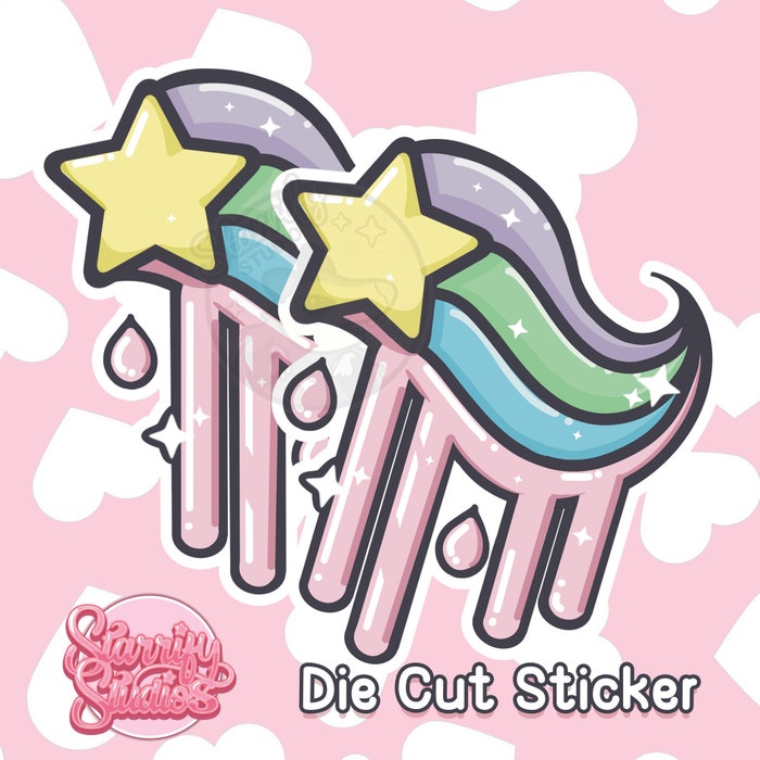 Drippy Star - Etsy
