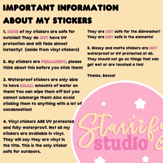 Custom Cute Stickers Custom Kawaii Stickers Customize your name Sticker ...