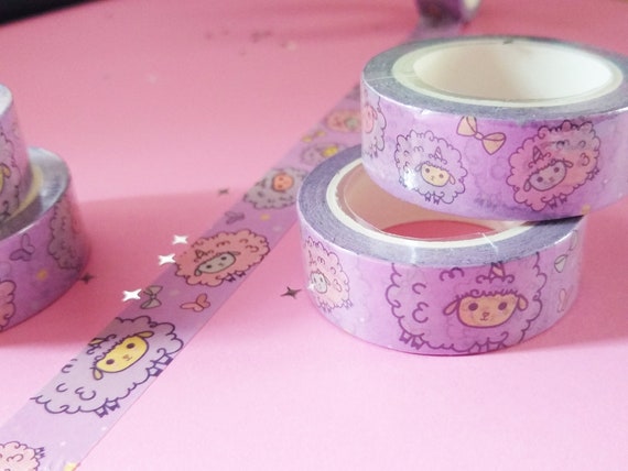Cute Sheep Washi Tape Sheep paper tape Kawaii Stationery Cute Washi ...