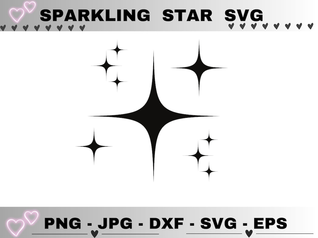 Glitzer Stern SVG, Stern SVG, Stern Png, Glitzer SVG, Glitzer Png ...
