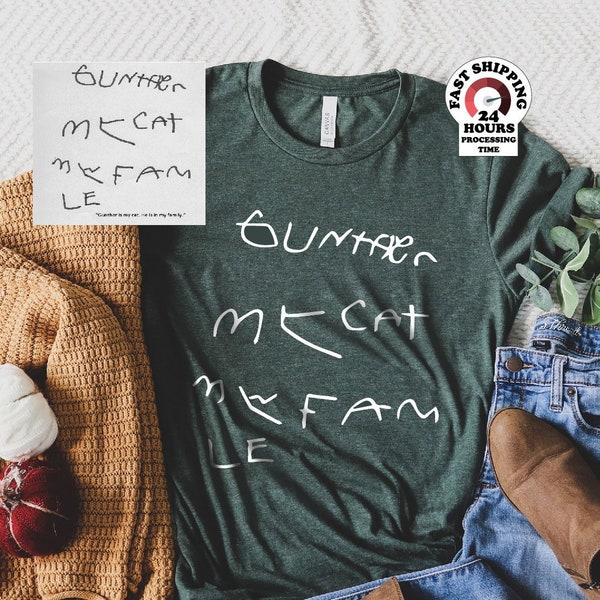 Personalized Shirt Writing - Etsy