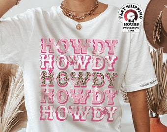 Howdy Shirt - Etsy
