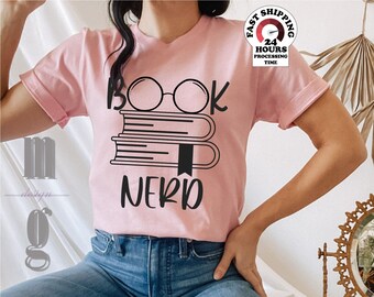 Book Nerd Shirt | Etsy