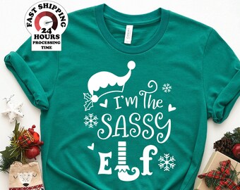 Sassy the Elf Shirt - Etsy