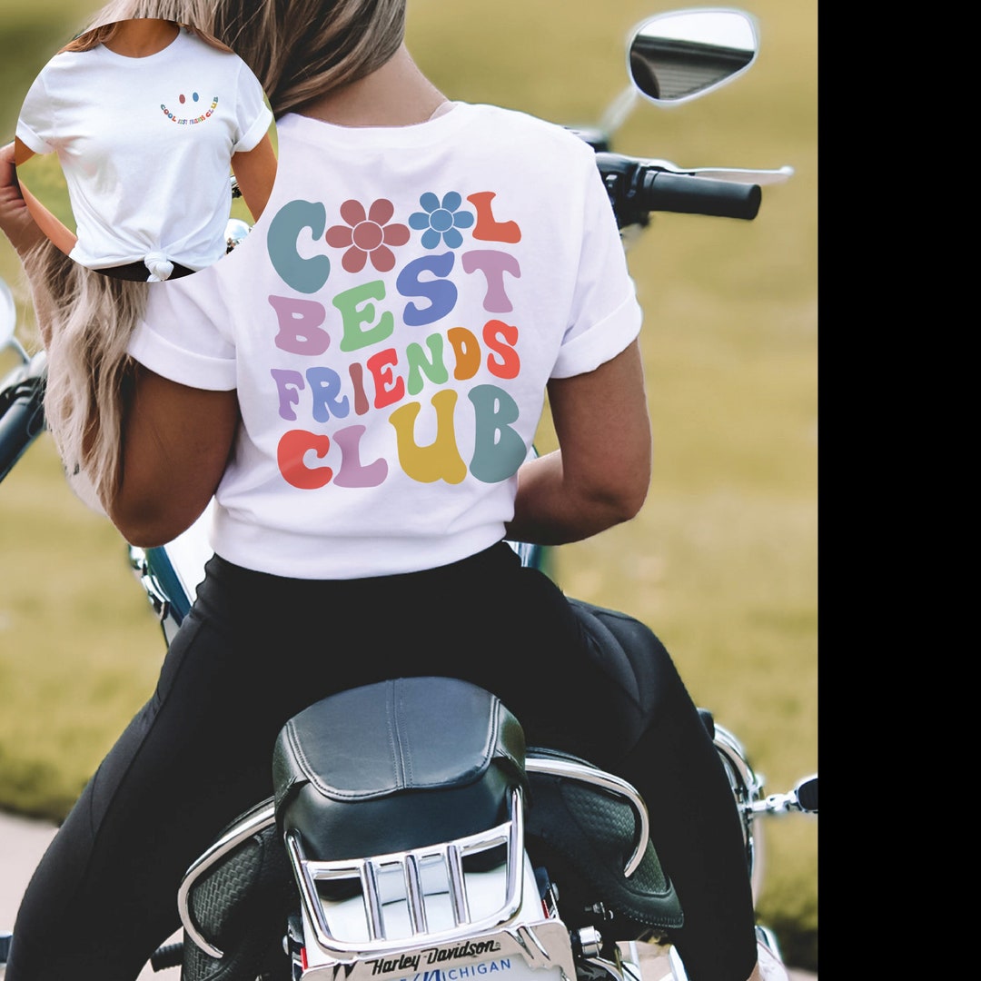 Cool Best Friends Club Shirt, Friends Club, Bbf Shirt, Best Friends ...